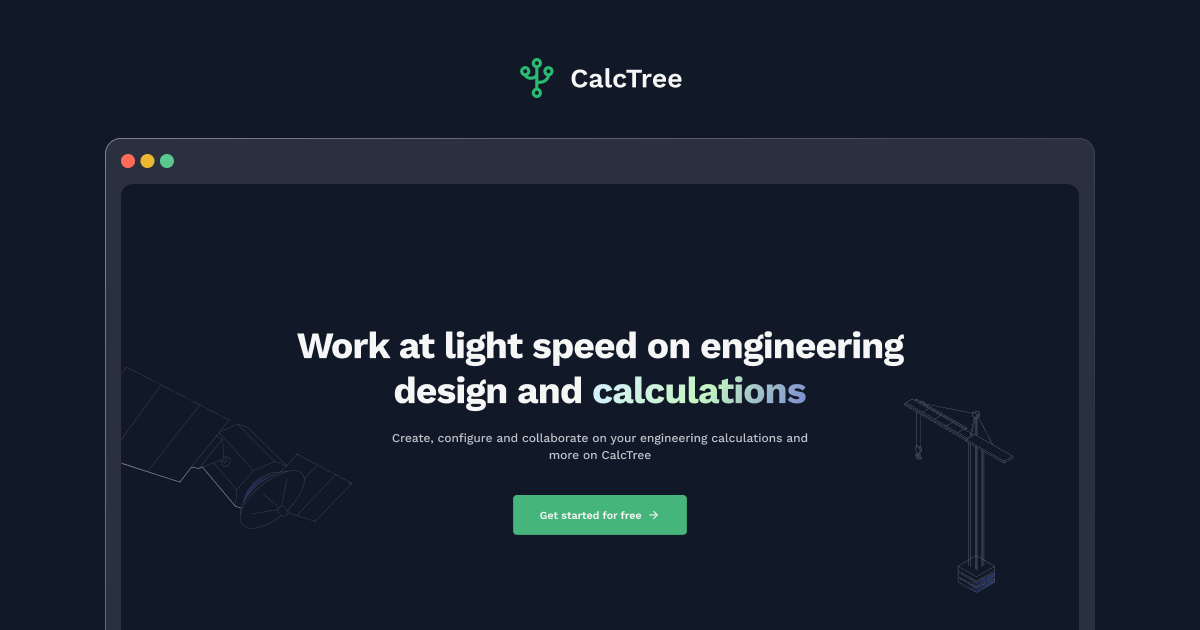 CalcTree - Engineering calculation management software